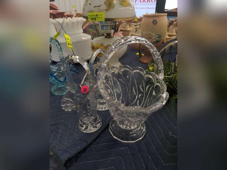 3 glass baskets - Parrott Marketing Group