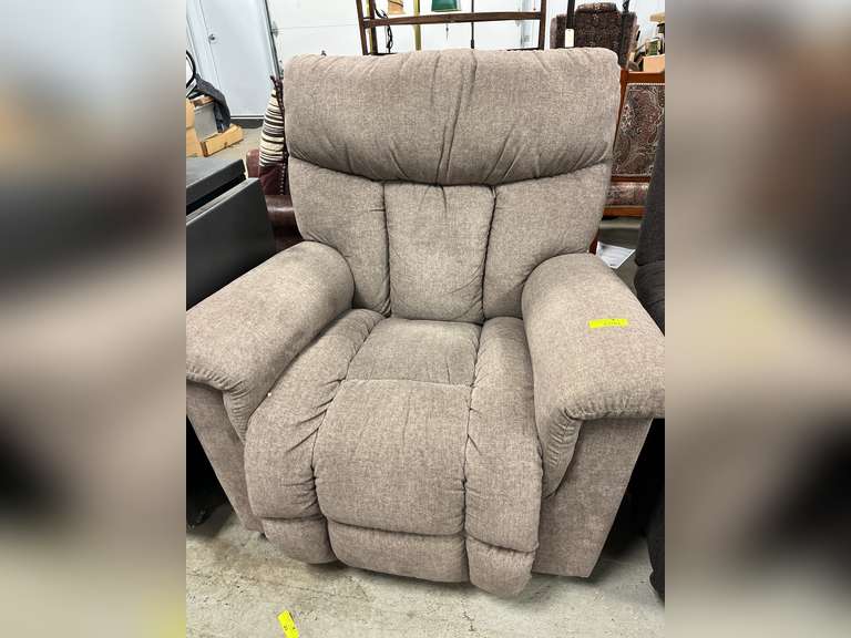Tan/Gray Lazy boy manual Recliner - Parrott Marketing Group