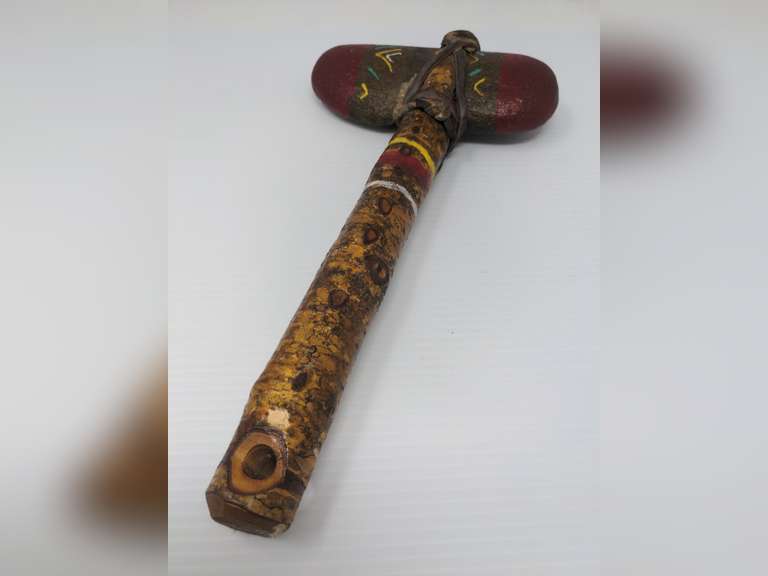 Early decorated tomahawk - Parrott Marketing Group