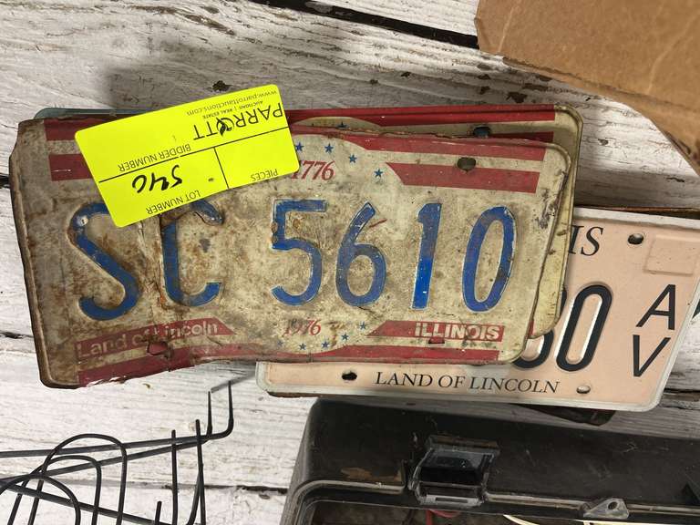 Stack of License Plates - Parrott Marketing Group