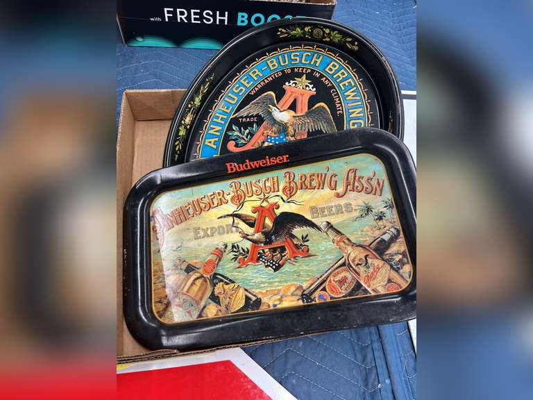 Reproduction of Anheuser-Busch South Seas Tin Sign Tray from 1899 ...