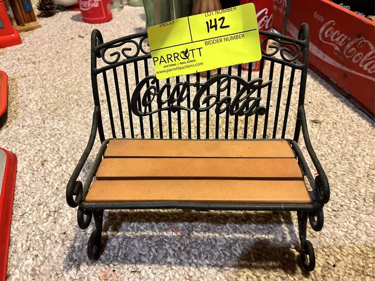Coca-Cola Bench and Bicycle Decoration - Parrott Marketing Group, LLC