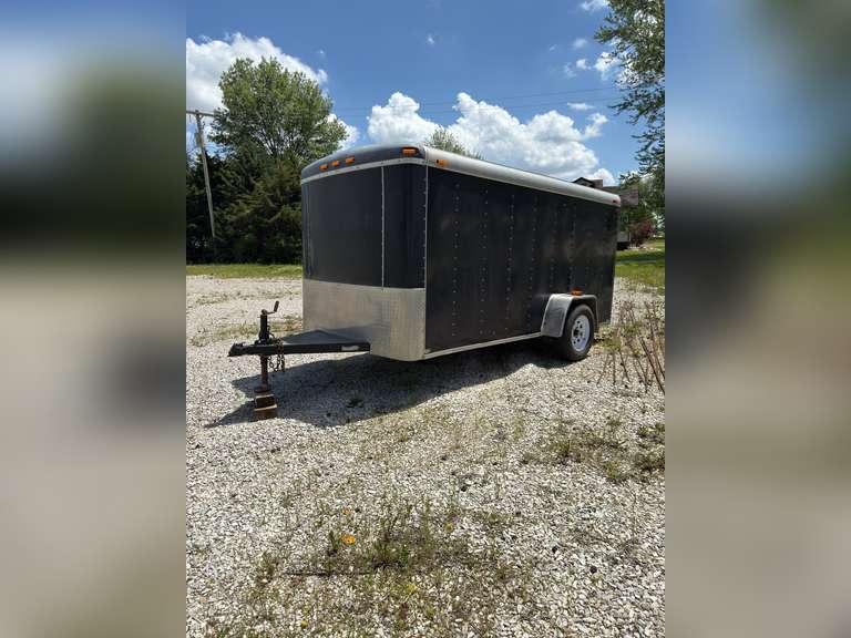 2003 Calico Box Trailer with side door and ramp door (6x12 ft ...