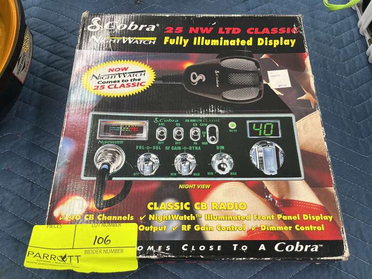 Cobra Night Watch Classic CB Radio - Parrott Marketing Group, LLC