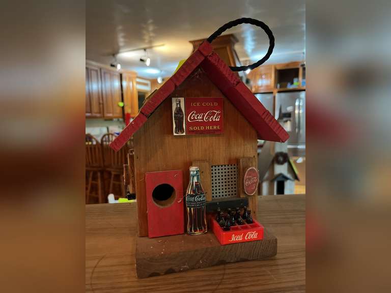 Coca cola bird house - Parrott Marketing Group