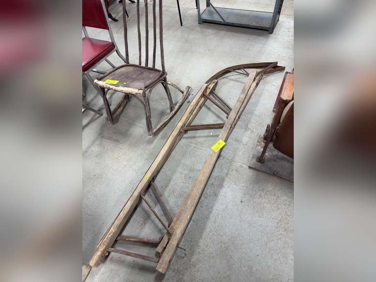 Wooden sled rails - Parrott Marketing Group