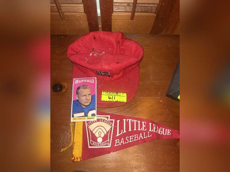 Old St. Louis Cardinals Hat, Mike Stratton Football Card, Little League ...