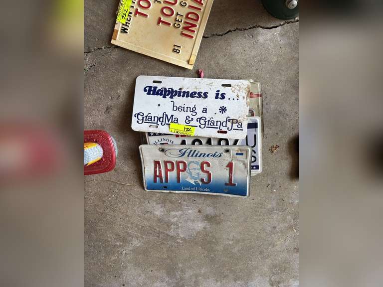 Stack of License Plates - Parrott Marketing Group