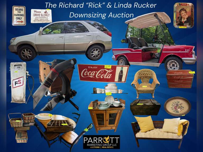 The Richard "Rick" & Linda Rucker Downsizing Auction - Parrott ...