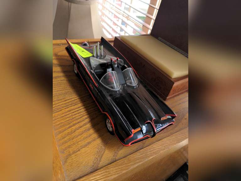 DC Comics Hot wheels Adam West Batmobile - Parrott Marketing Group