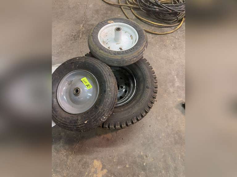 Wheel barrel and lawnmower wheels - Parrott Marketing Group