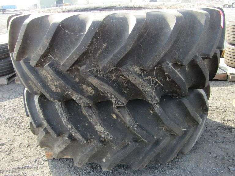 E-366 Goodyear Tractor Tires (2) - Pickett Auction Service
