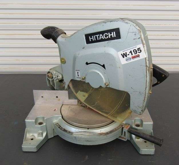 W-195 Hitachi 15" Miter Saw - Pickett Auction Service
