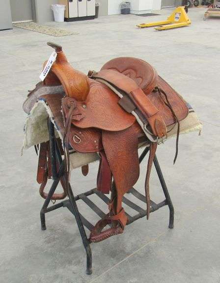X-680 Blue Ridge Western Saddle - Pickett Auction Service
