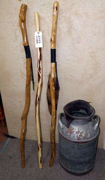 J-113 Walking Sticks - Pickett Auction Service