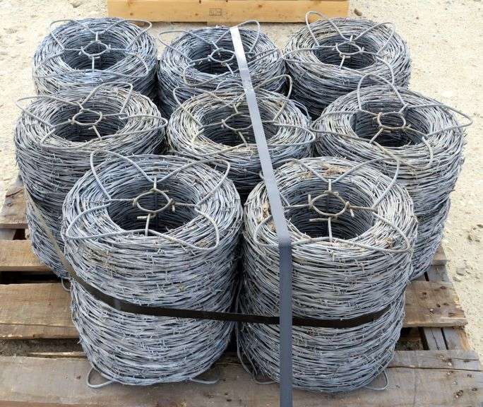 B-1244 Barb Wire (8) - Pickett Auction Service