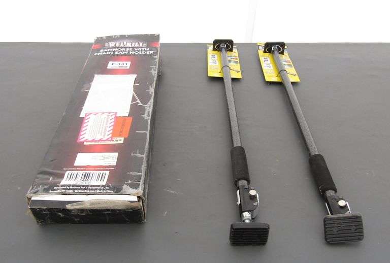 F-331 Sawhorse + Twist Lock Cargo Bar - Pickett Auction Service