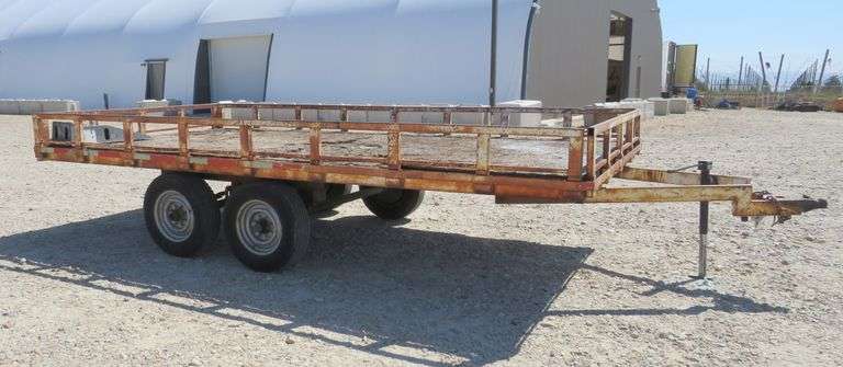 F-1197 Flatbed Trailer - Pickett Auction Service