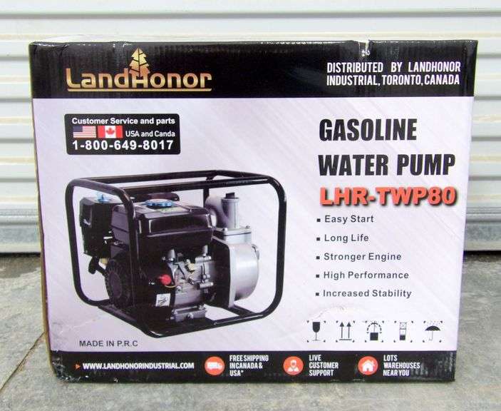 X-681 Land Honor Semi-Trash Water Pump - Pickett Auction Service