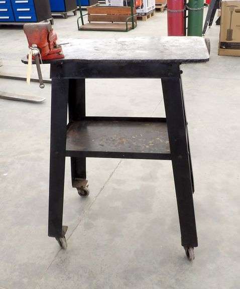 E-1265 Welding Table & Vise - Pickett Auction Service