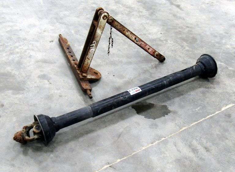 E-1358 Draw Bar / PTO Shaft - Pickett Auction Service