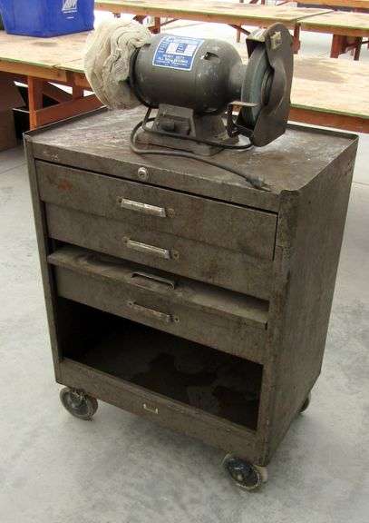 P-207 Kennedy Toolbox & Continental Grinder - Pickett Auction Service
