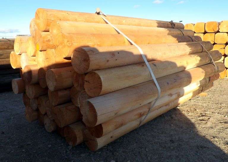 P-577 Wooden Fence Posts (40) - Pickett Auction Service