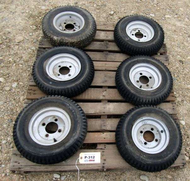 P-312 Small Tires & Wheels - Pickett Auction Service