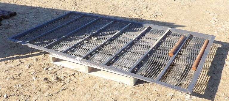 V-1057 Expanded Metal Rack - Pickett Auction Service