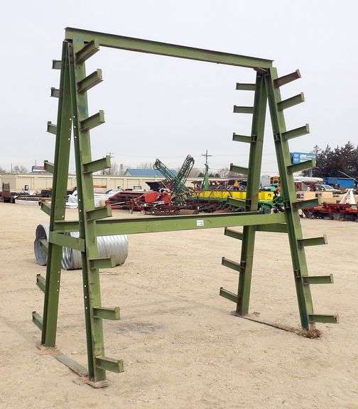 V-1288 Heavy Duty Steel Stock Rack - Pickett Auction Service