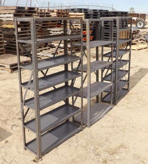 V-1319 Metal Shevles - Pickett Auction Service