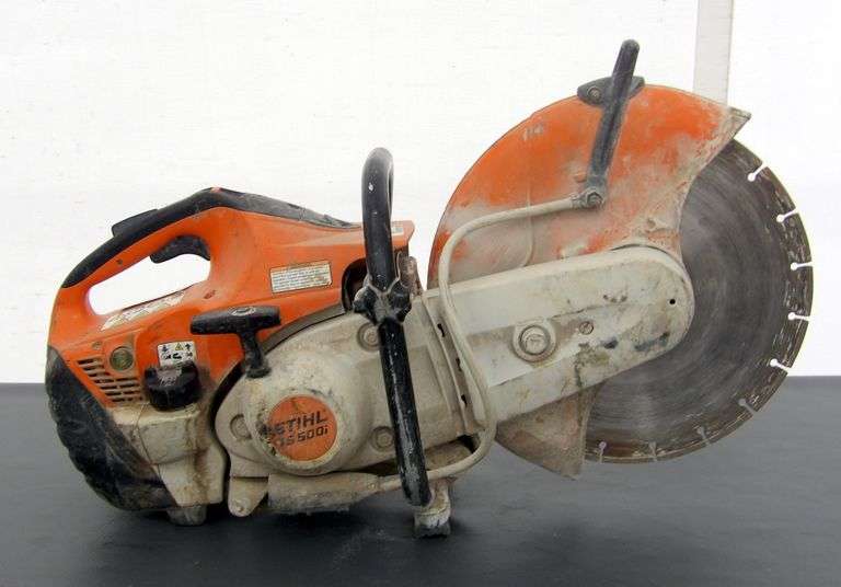 V-1484 Stihl TS500i Concrete Saw - Pickett Auction Service
