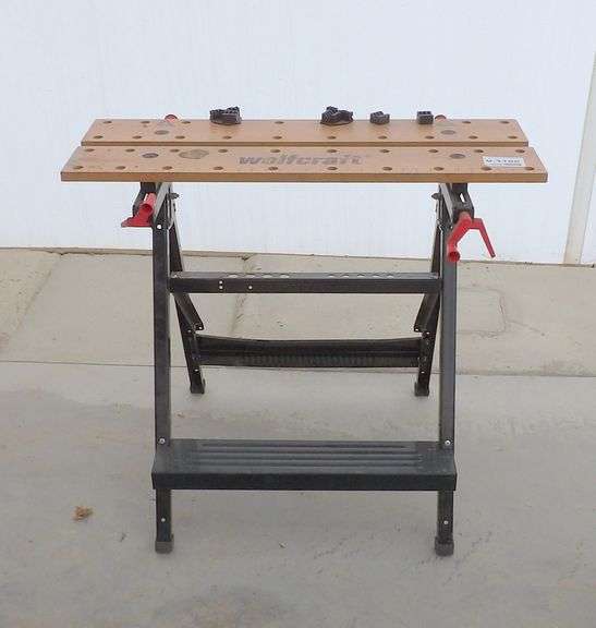 V-1186 Wolfcraft Clamping Work Table - Pickett Auction Service
