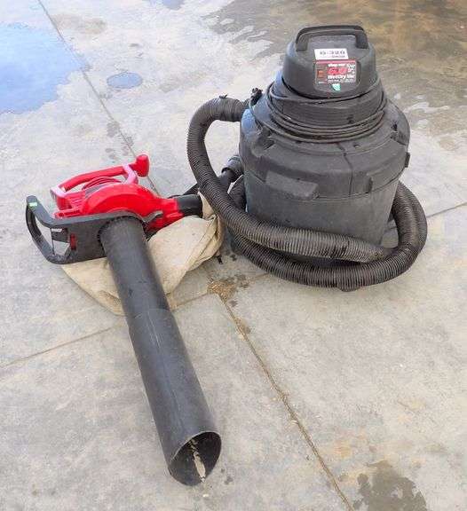 G-320 Shop Vac & Rake Vac - Pickett Auction Service