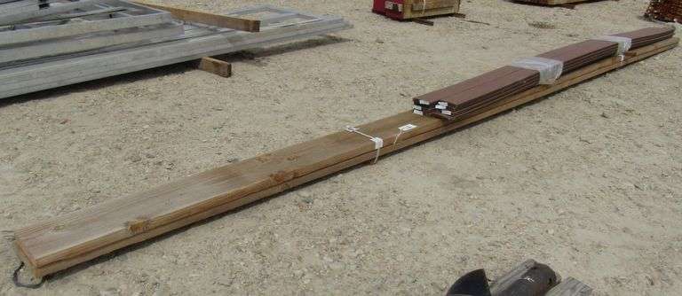 G-1096 Cedar Boards & Decking - Pickett Auction Service