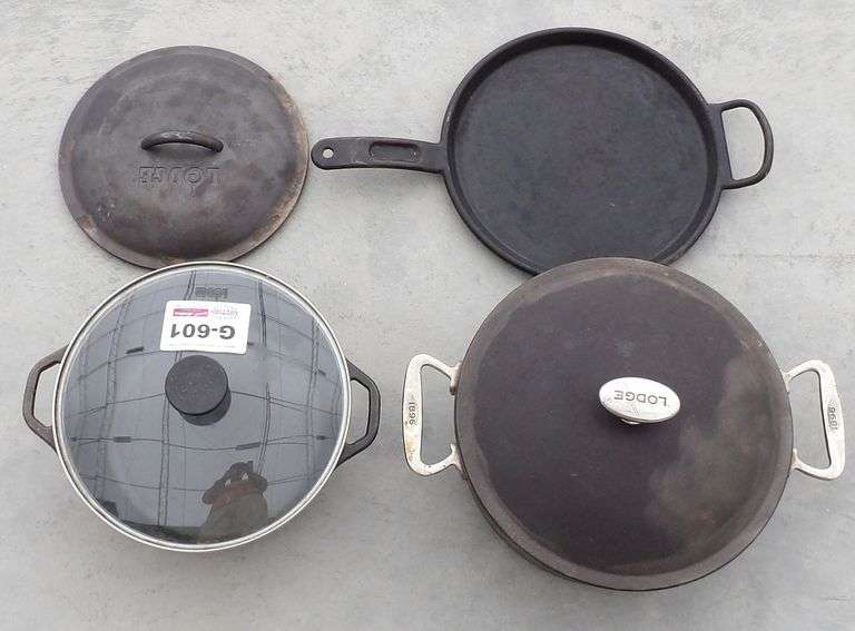 G-601 Cast Iron Cookware - Pickett Auction Service