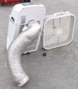 G-588 A/C Unit + Box Fan - Pickett Auction Service