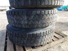 G-371 Truck Tires & Wheels (4) - Pickett Auction Service