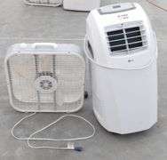 G-588 A/C Unit + Box Fan - Pickett Auction Service