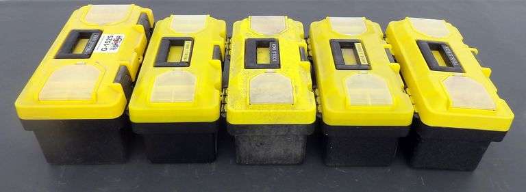 G-1525 Mini Excavator / Loader Service Toolboxes (5) - Pickett Auction ...