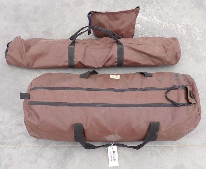 R-695 Montana Canvas & Leather Tent - Pickett Auction Service