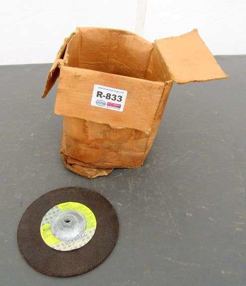 R-833 Angle Grinder Discs - Pickett Auction Service