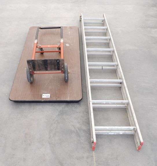 R-1334 Ladder, Table & Hand Truck - Pickett Auction Service