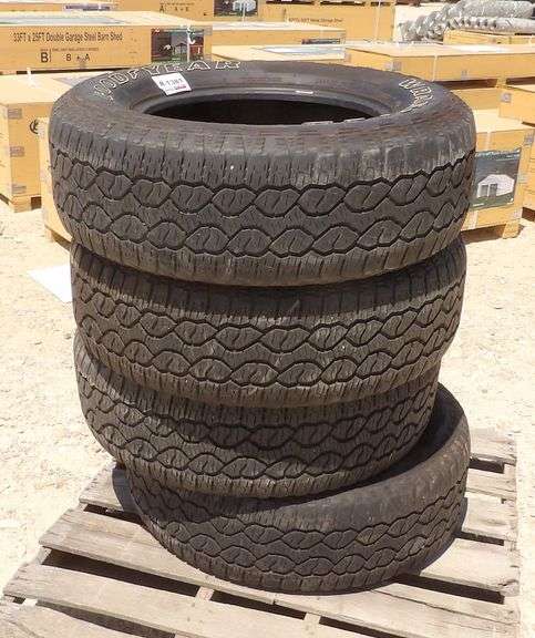R-1381 Goodyear Tires (4) - Pickett Auction Service