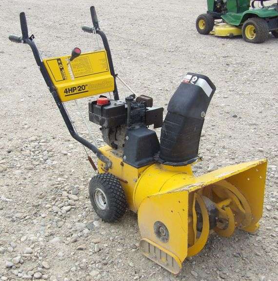U-425 Sno Pro Snow Blower - Pickett Auction Service