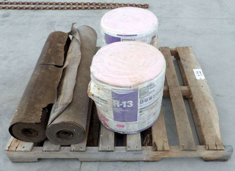U-796 Tar Paper + Insulation - Pickett Auction Service