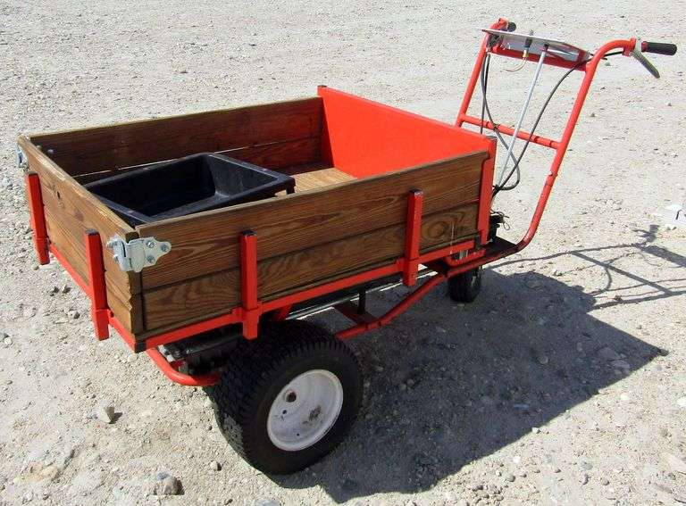U-863 Motorized Gas Powered Wagon - Pickett Auction Service