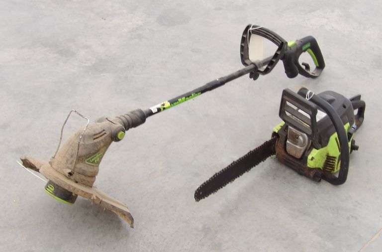 U-504 Chainsaw + Weed Trimmer - Pickett Auction Service