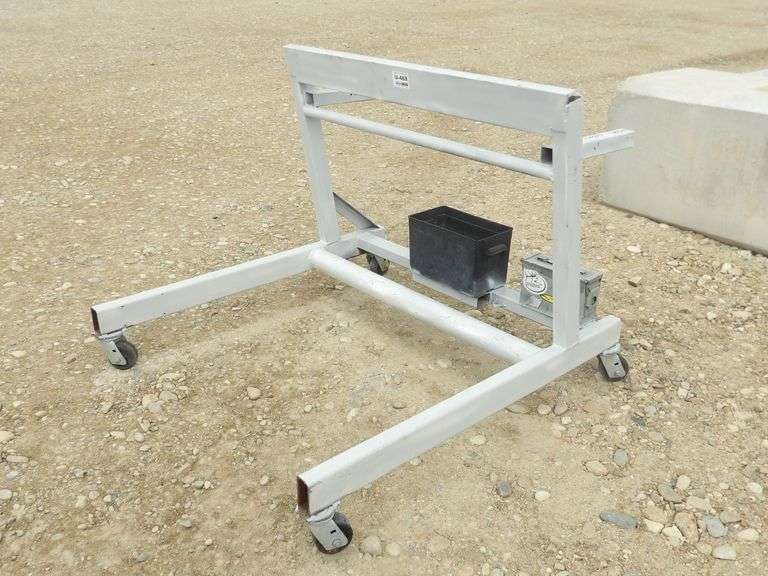 U-468 Boat Engine Stand - Pickett Auction Service