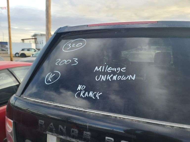 2003 LAND ROVER RANGE ROVER / PARTS ONLY - Peak Auto Auctions